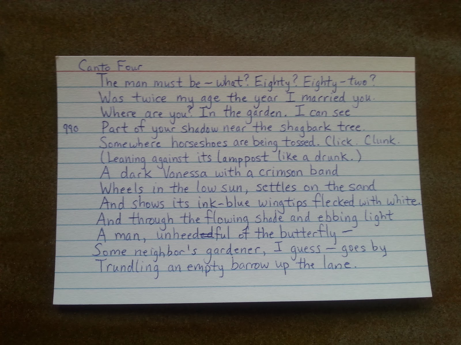 Natural Philosophy: Pale Fire on Index Cards