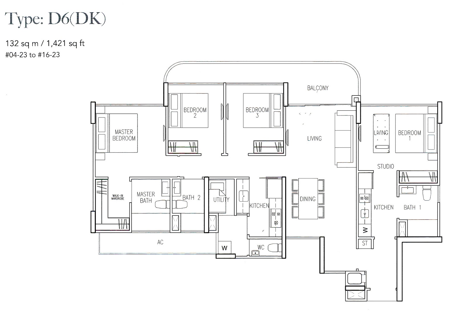 Riversound Residence D19: Floor Plans