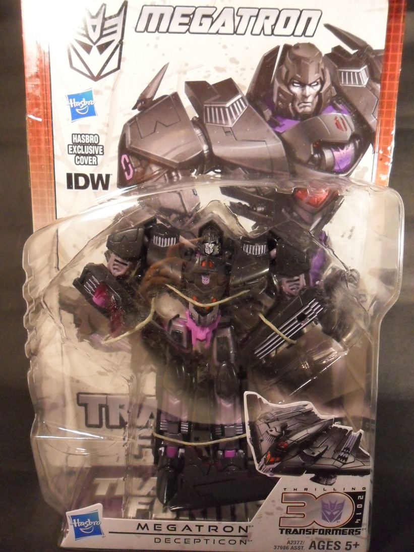 Black - Plastic - Life: Generations IDW Megatron - Pictorial Review