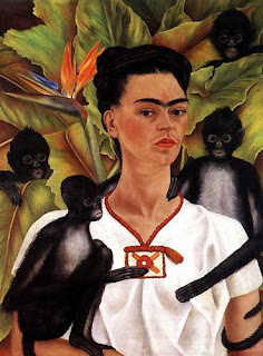 Frida Kahlo: Autorretrato con mono