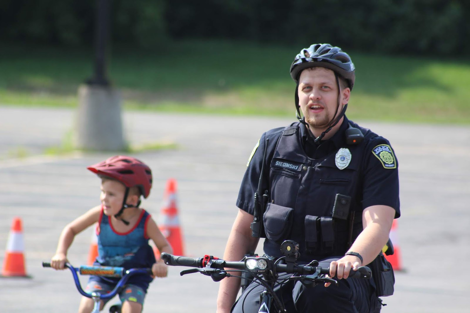 Purple Walrus Press: EMU Police Dept 1st Annual Bike Rodeo A Big Hit ...