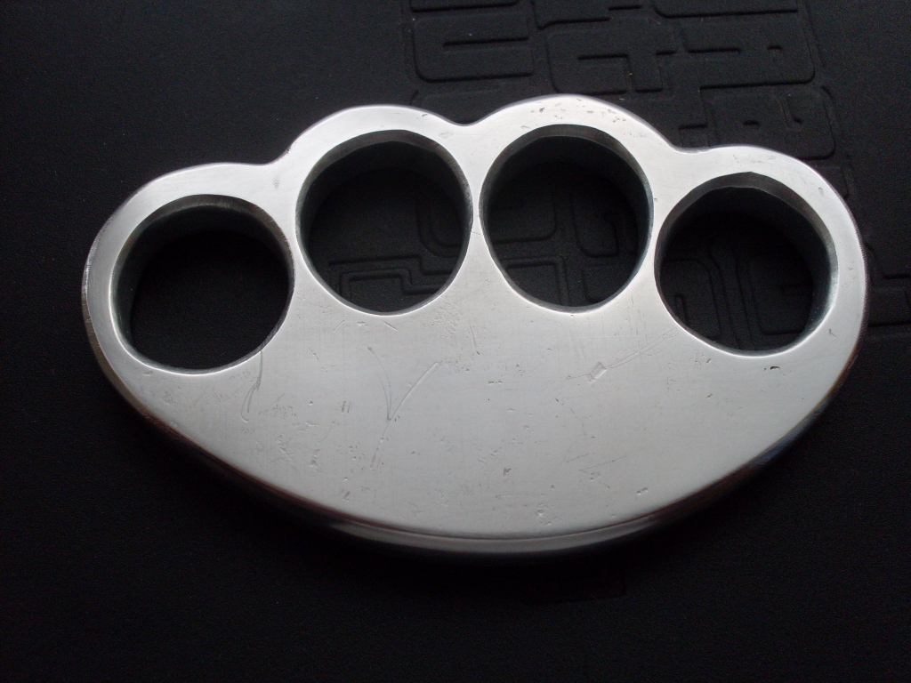 WeaponCollector's Knuckle Duster and Weapon Blog: Homemade Aluminium ...