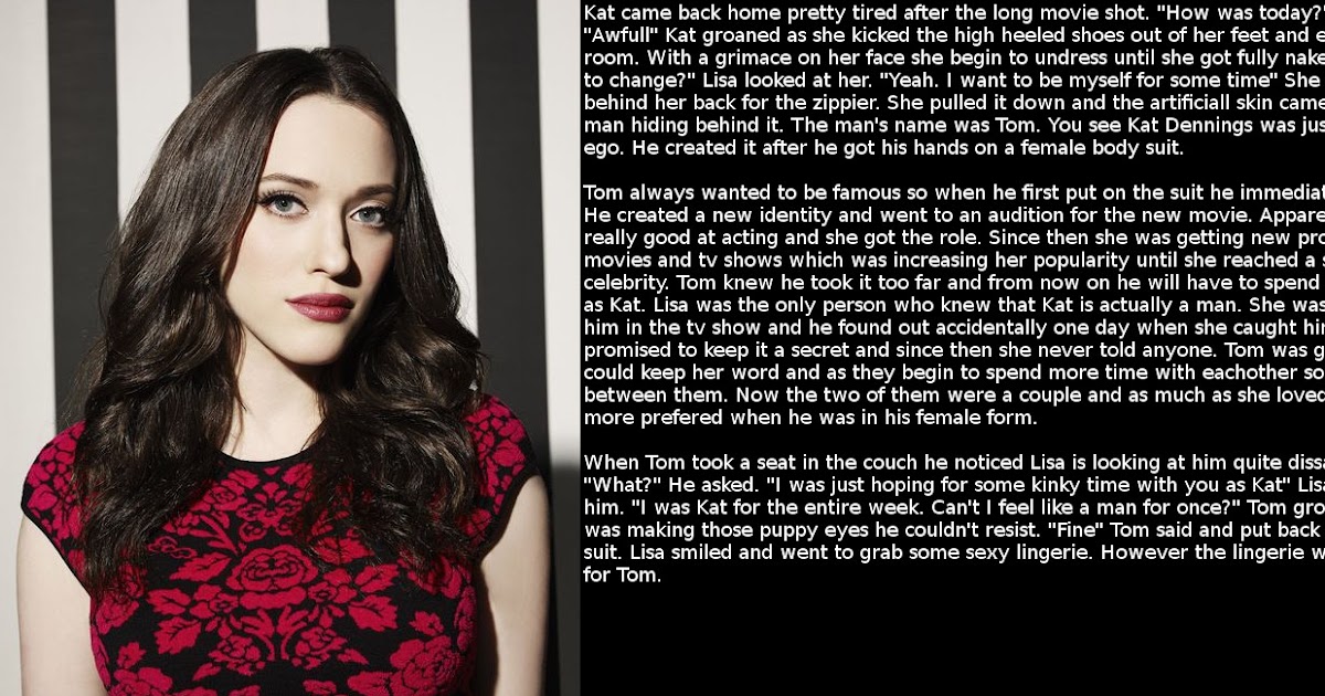 Marti's tg captions: The secret behind Kat Dennings (Request)