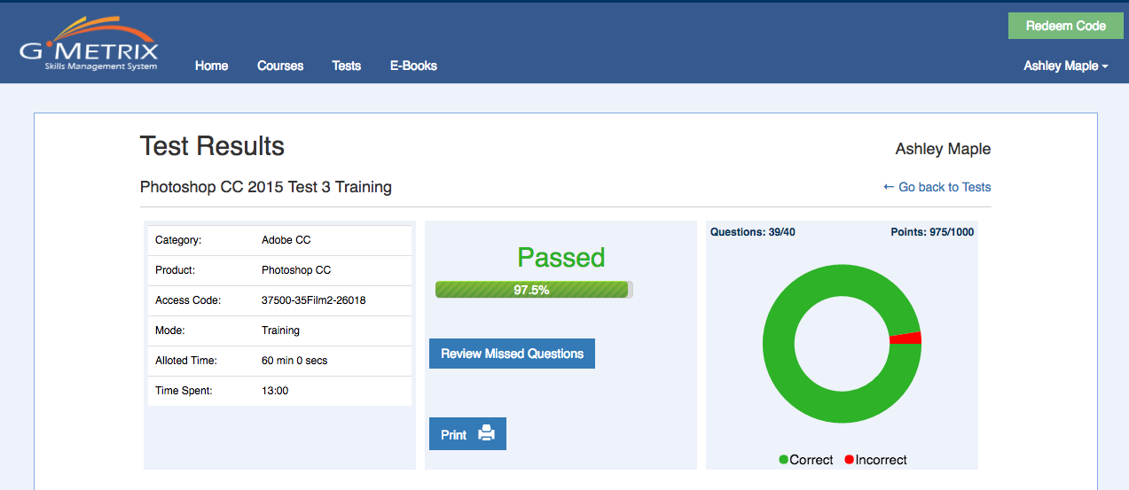 Creative Photography II: GMetrix Photoshop Practice