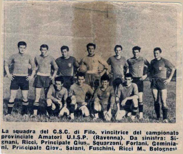 L'irôla de' «Filés»: Preziose immagini inedite del calcio filese