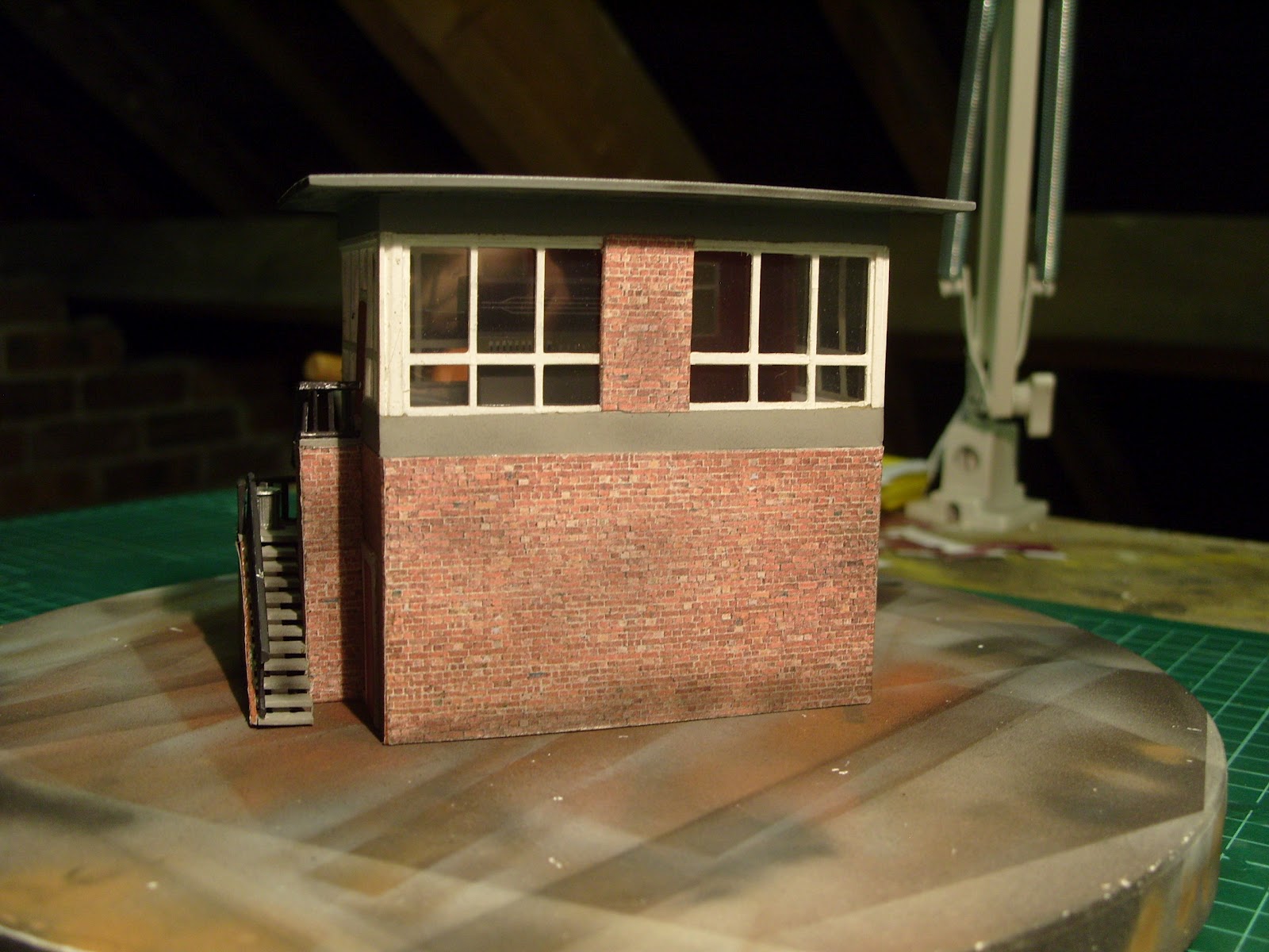 Blyth Cambois Maintenance Depot: Peco Signal Box Conversion