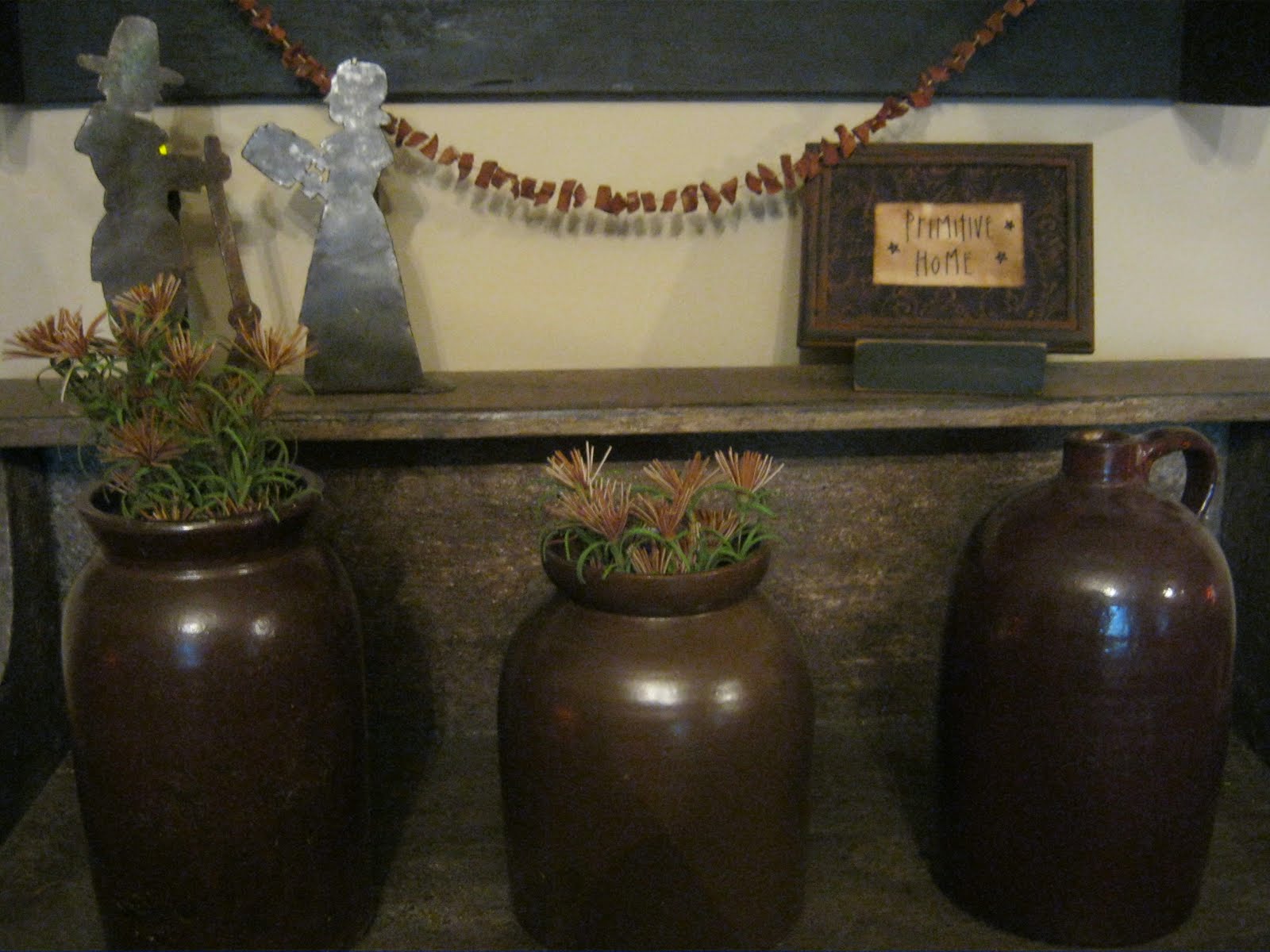Primitive Passion Decorating: Fall Vignettes I Love
