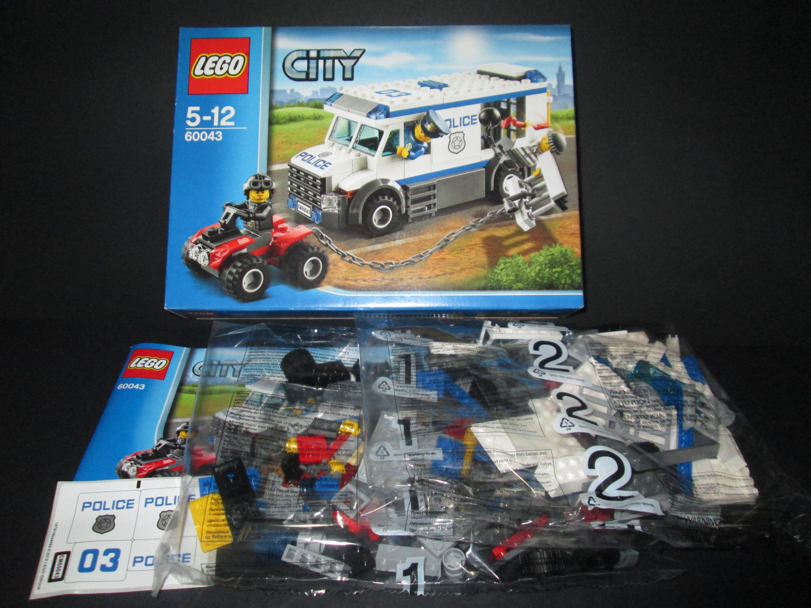 Set 60043 LEGO City Prisoner Transporter