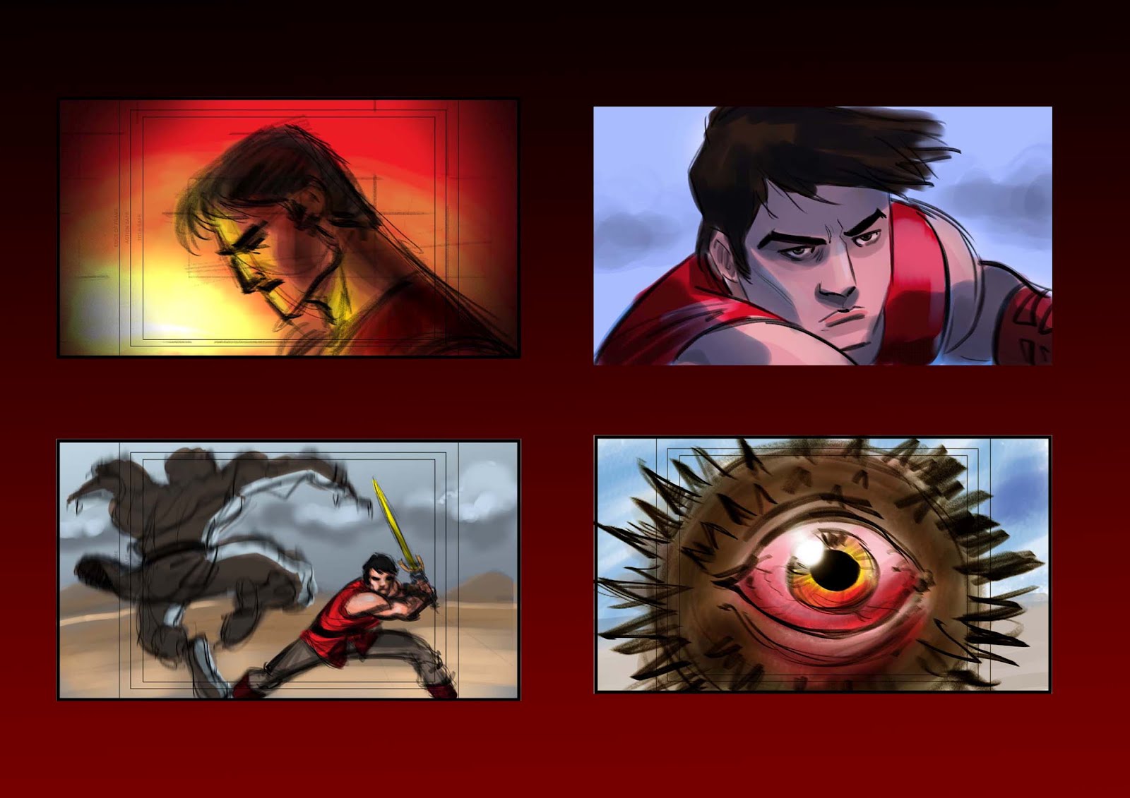 Storyboard Central: Various TV commercial and motion picture OBB ...