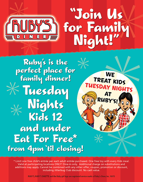 Field Trip Mom : Kids eat Free deals for this summer.