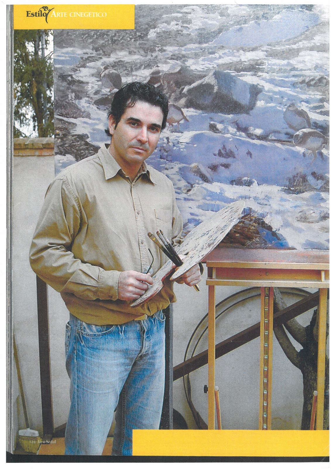 El pintor consaburense Miguel Ángel Moraleda galardonado en Europa