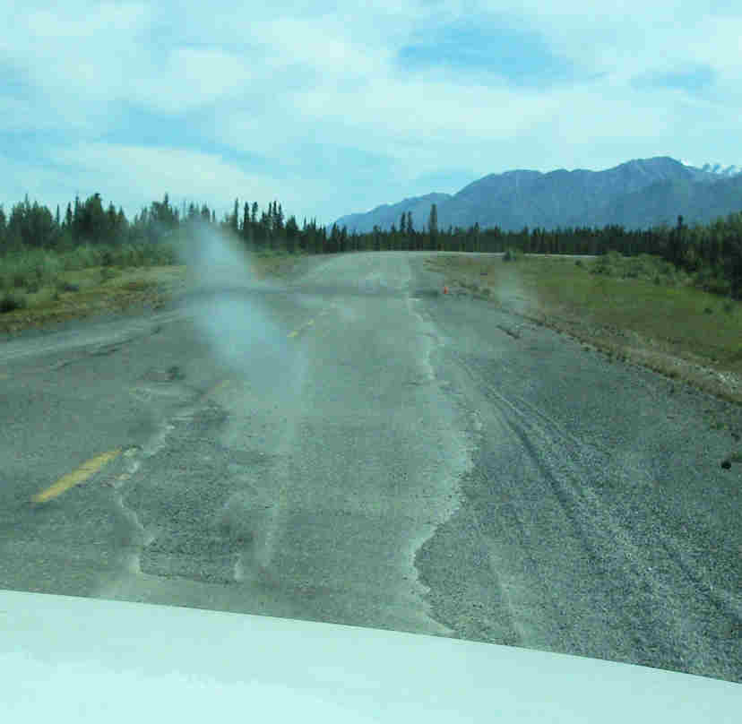 HarringtonTravels4.blogspot.com: Letter 18 Leaving Alaska, BAD road ...