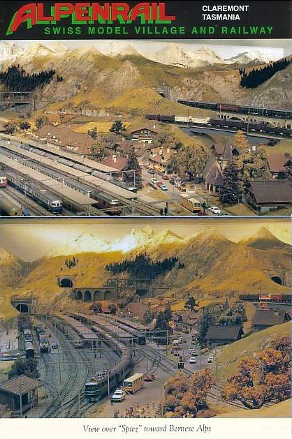 transpress nz: Swiss model railway layout