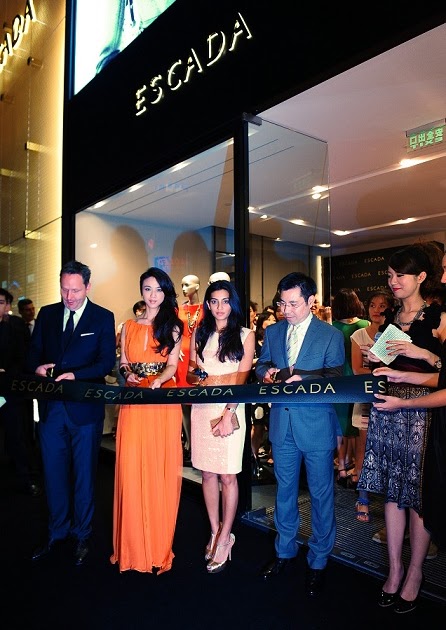 mylifestylenews: 《ESCADA New Flagship Store Opens @ Shanghai》