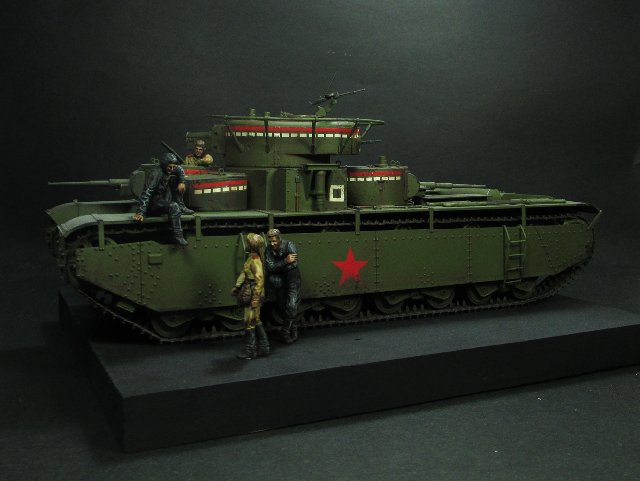 Chaos Brushes: (Meng) A39 Tortoise, (Alanger) T-35 and my collection of ...