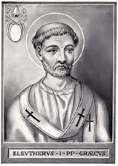 ZEPHYRINUS.: Saint Eleutherius. Pope And Martyr. He Reigned From 174 A ...