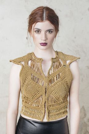 Little Treasures: Neverending Macrame Possibilities: Macrame Tops