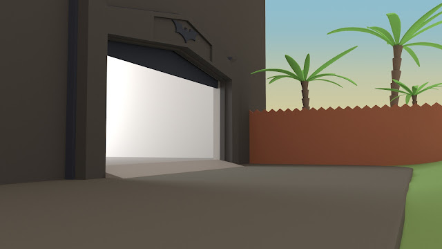 Collaboration | Batman Garage Scene - Test Renders - Michael Brook - BA ...