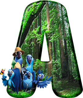 Alfabeto Decorativo: Alfabeto - Rio 2 - PNG - Completo - Maiúsculas ...