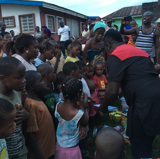 Port Harcourt First Son, Duncan Mighty Donates 'Back To School' Items ...