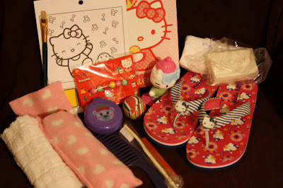 Packing Boxes of Love: Hello Kitty Theme Box.