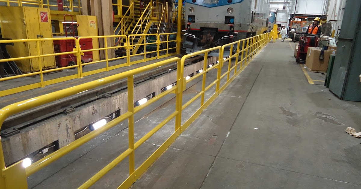 The Handrail Company: Handrail With Kick Plates