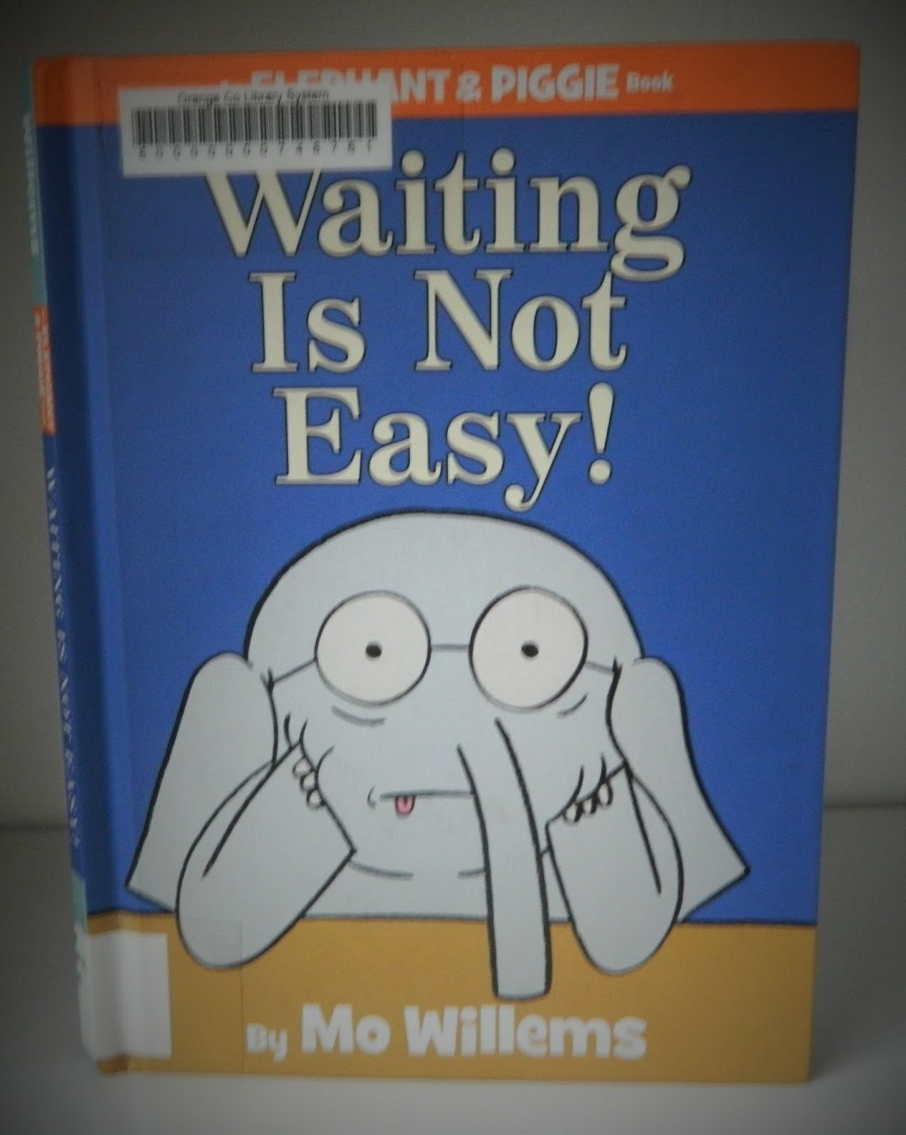 Tesseract Books: Waiting is Not Easy by Mo Willems