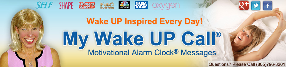MY WAKE UP CALL® Motivational Messages: #1 Success Company, Nightingale ...
