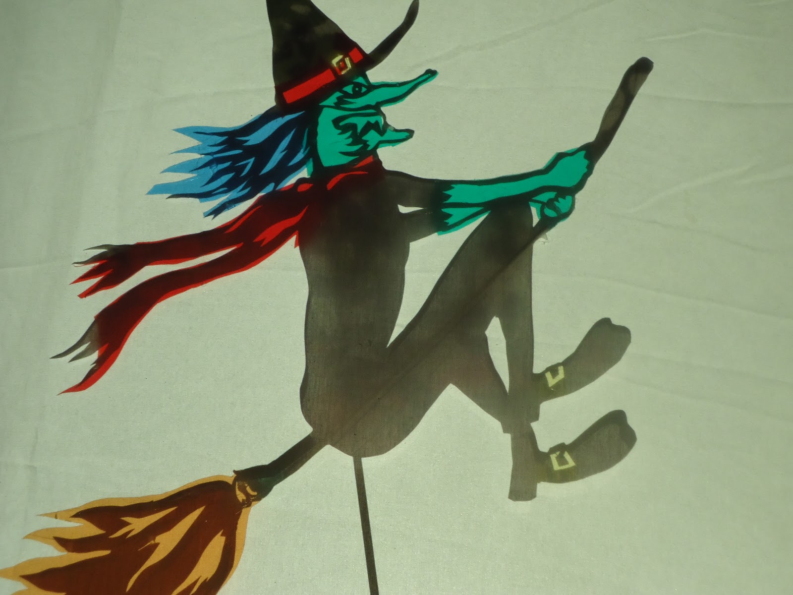 Rusty Nail Studio: Shadow Puppets for Halloween on Monster Island