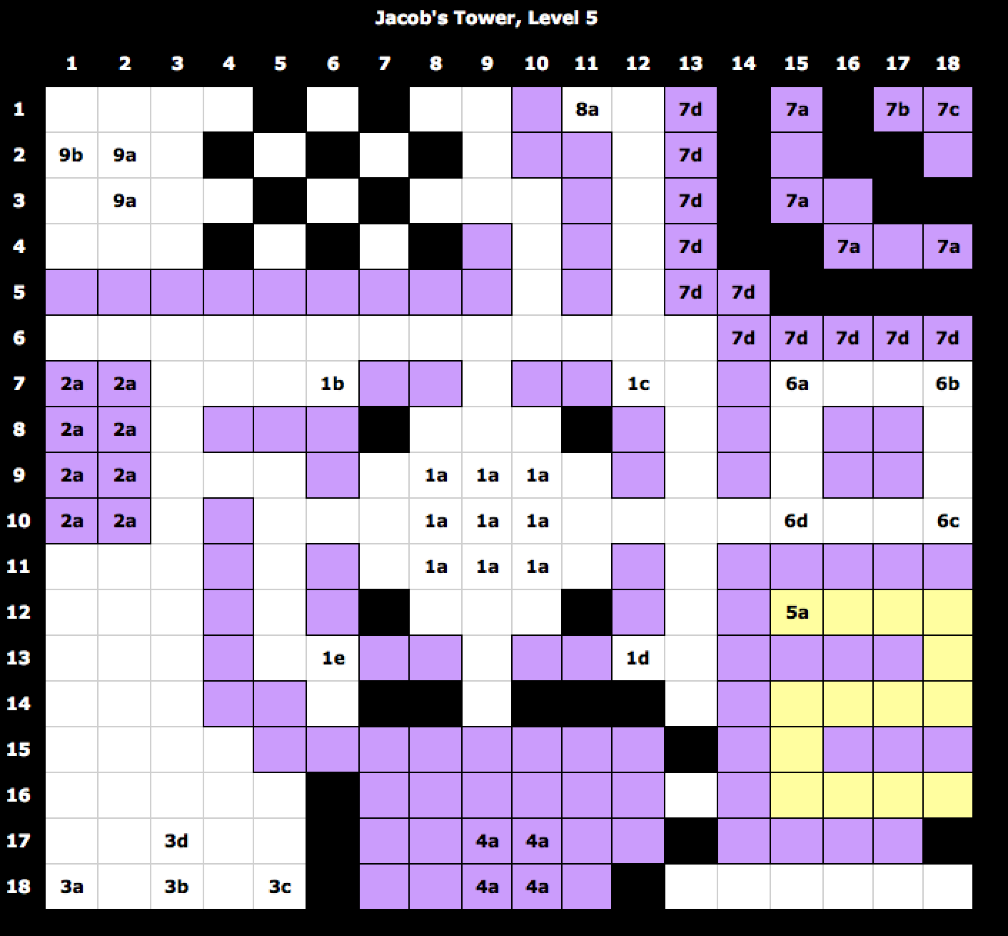 Zenith Games: Jacob's Tower, Level 5: Runewall