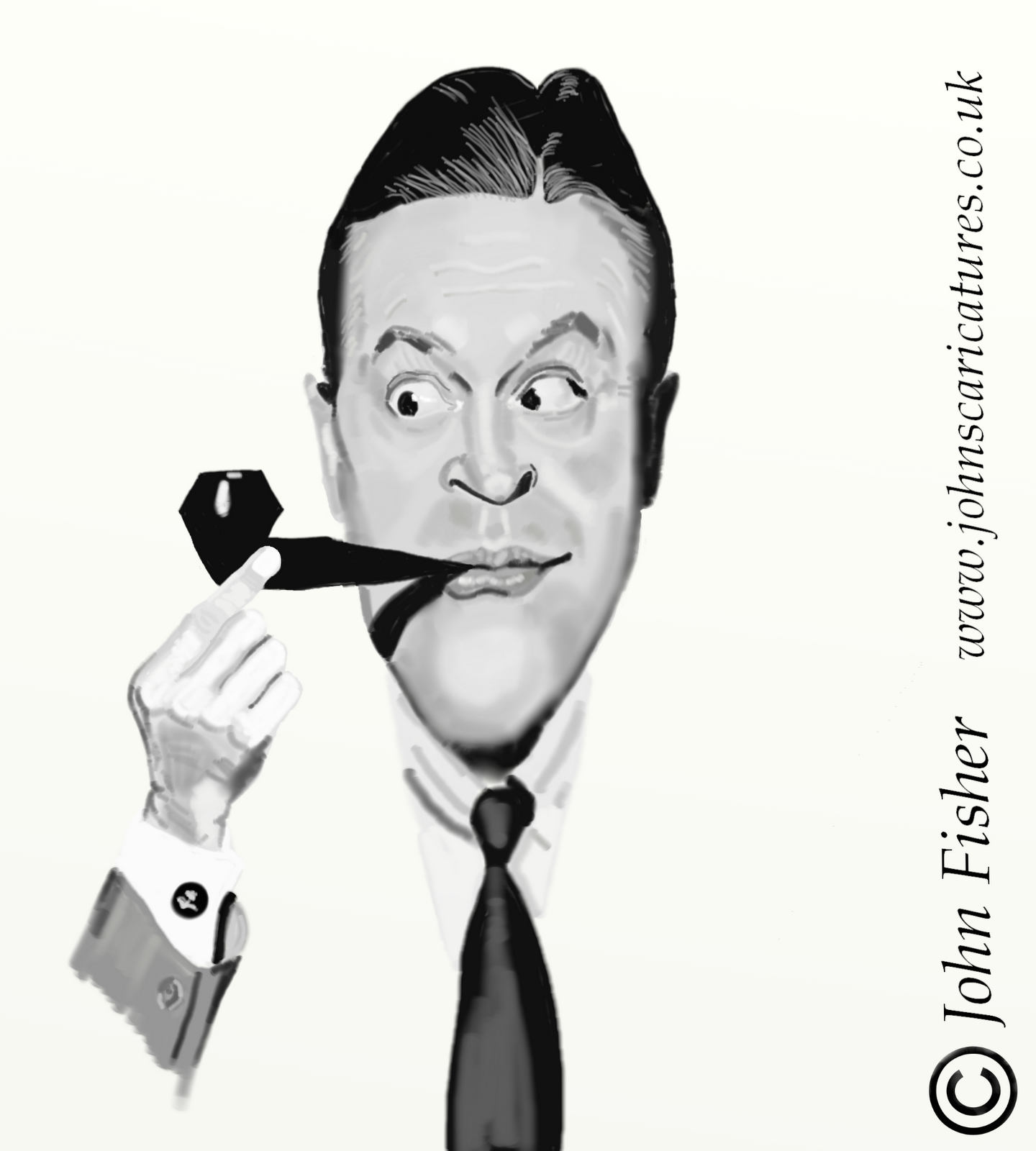 The Art of John Fisher: Bob Hope..