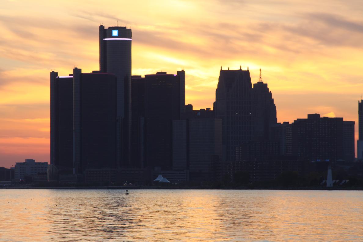 Michigan Exposures: Some Shots of the Detroit Skyline
