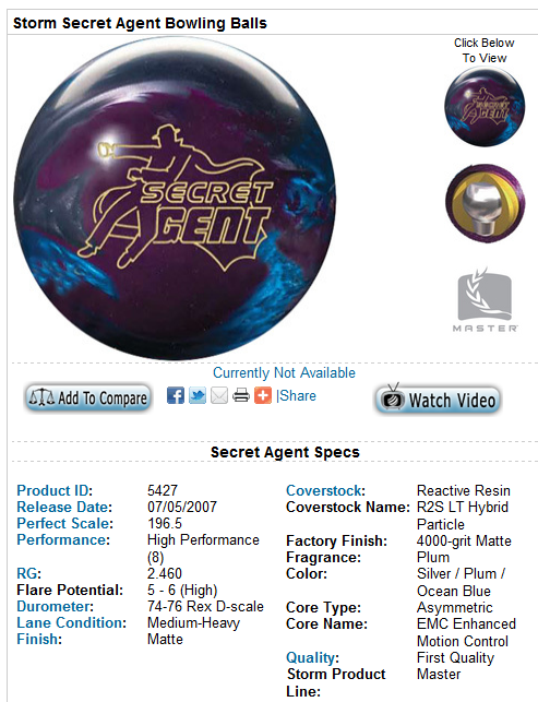 Storm is my name and bowling is my game: Storm Bowling Balls