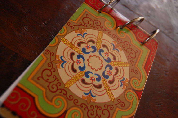 House InsideOut: New Tin Notebook