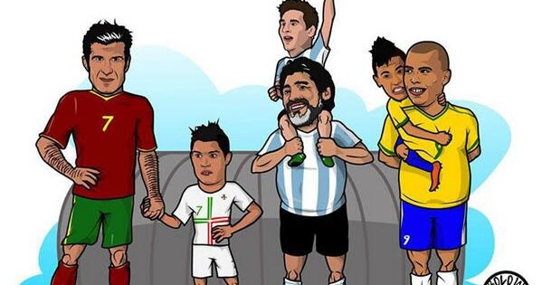 Sports Intelligence: SPORTS CARTOON: EVERY FOOTBALL STAR LOOKS UP TO A STAR