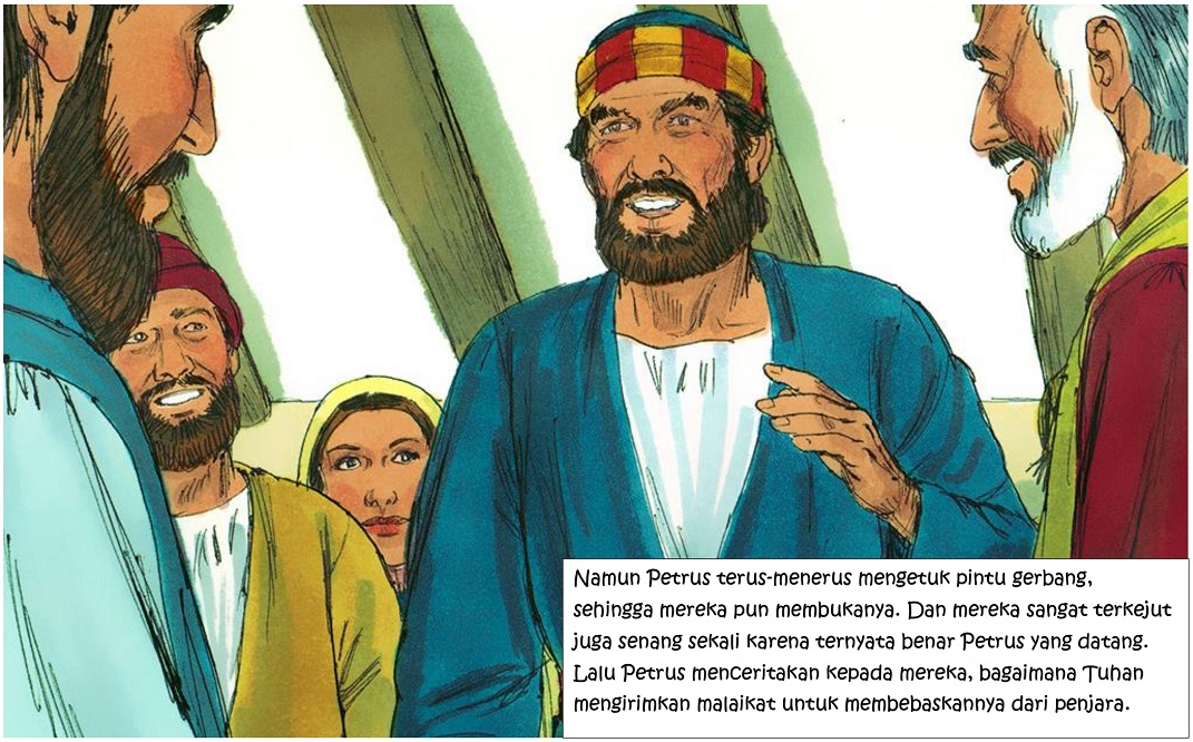 Sekolah Minggu Kreatif: Kuasa Doa (Kisah Para Rasul 12:1-19)