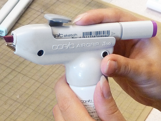 COPIC Friends Schweiz: Airbrush Tutorial