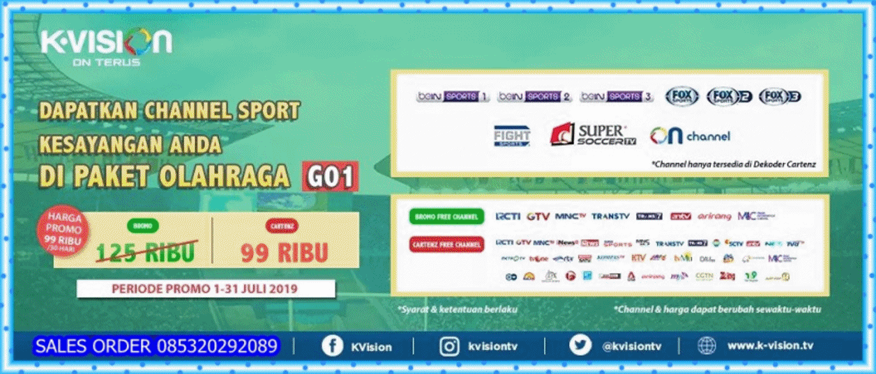 PASANG K-VISION SUMEDANG 085320292089
