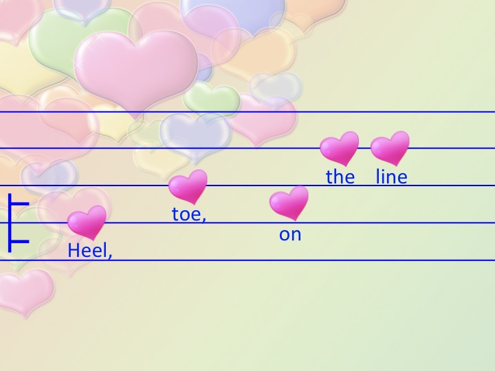 Heel, Toe, On the Line - Music a la Abbott - Amy Abbott - Kodály ...