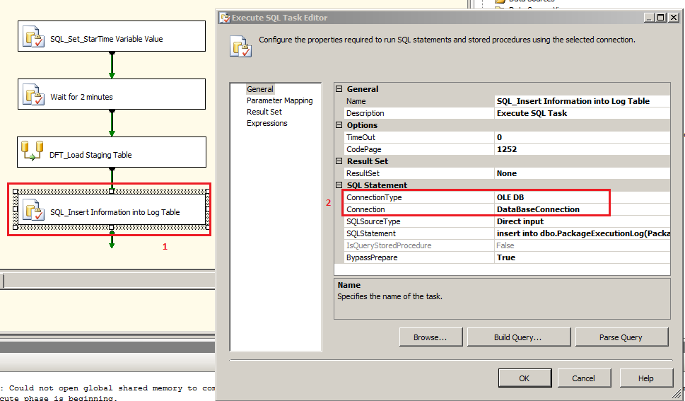 Welcome To TechBrothersIT: SSIS - Log Package Execution Time To Audit Table