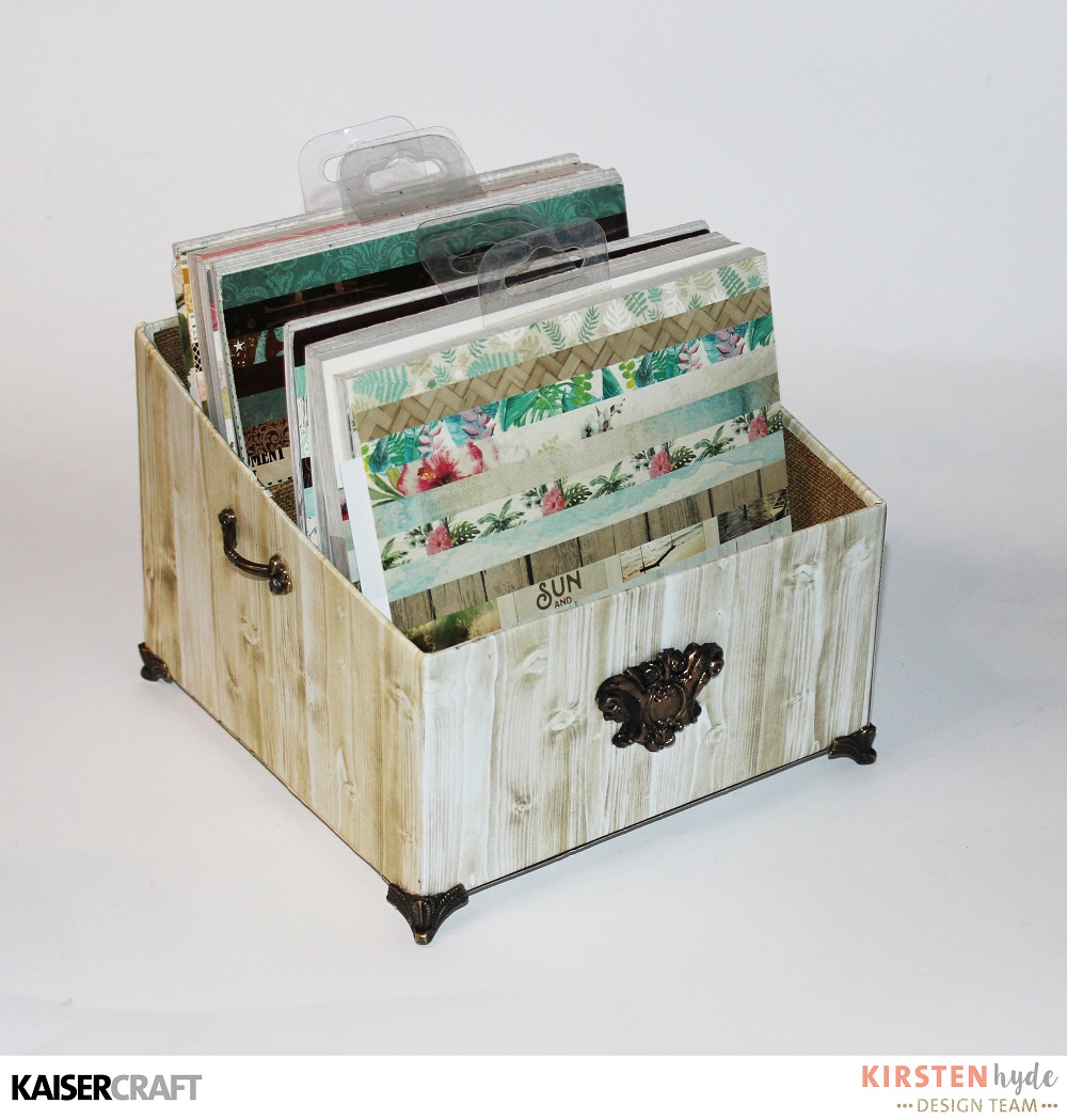 My Craft and Garden Tales: Paper pad storage, with tutorial