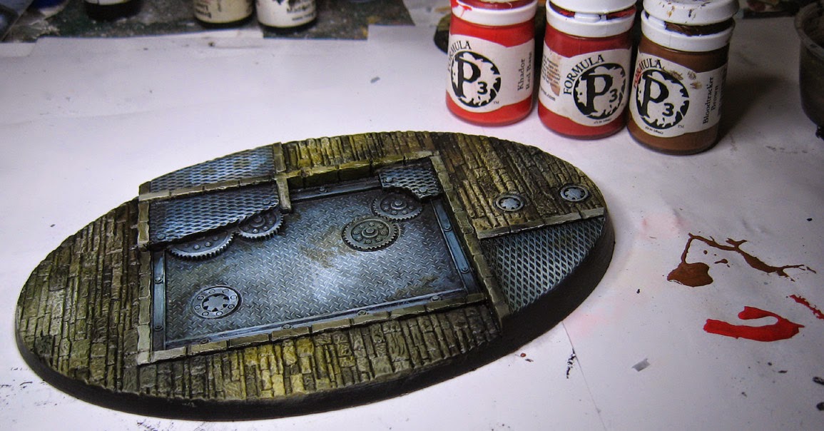 James Wappel Miniature Painting: Rust-oleum paints