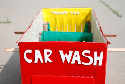 Cardboard Box Car Wash | Munchkins and Mayhem