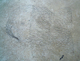 An Elephant a Day: Elephant No. 213: Chicken Wire