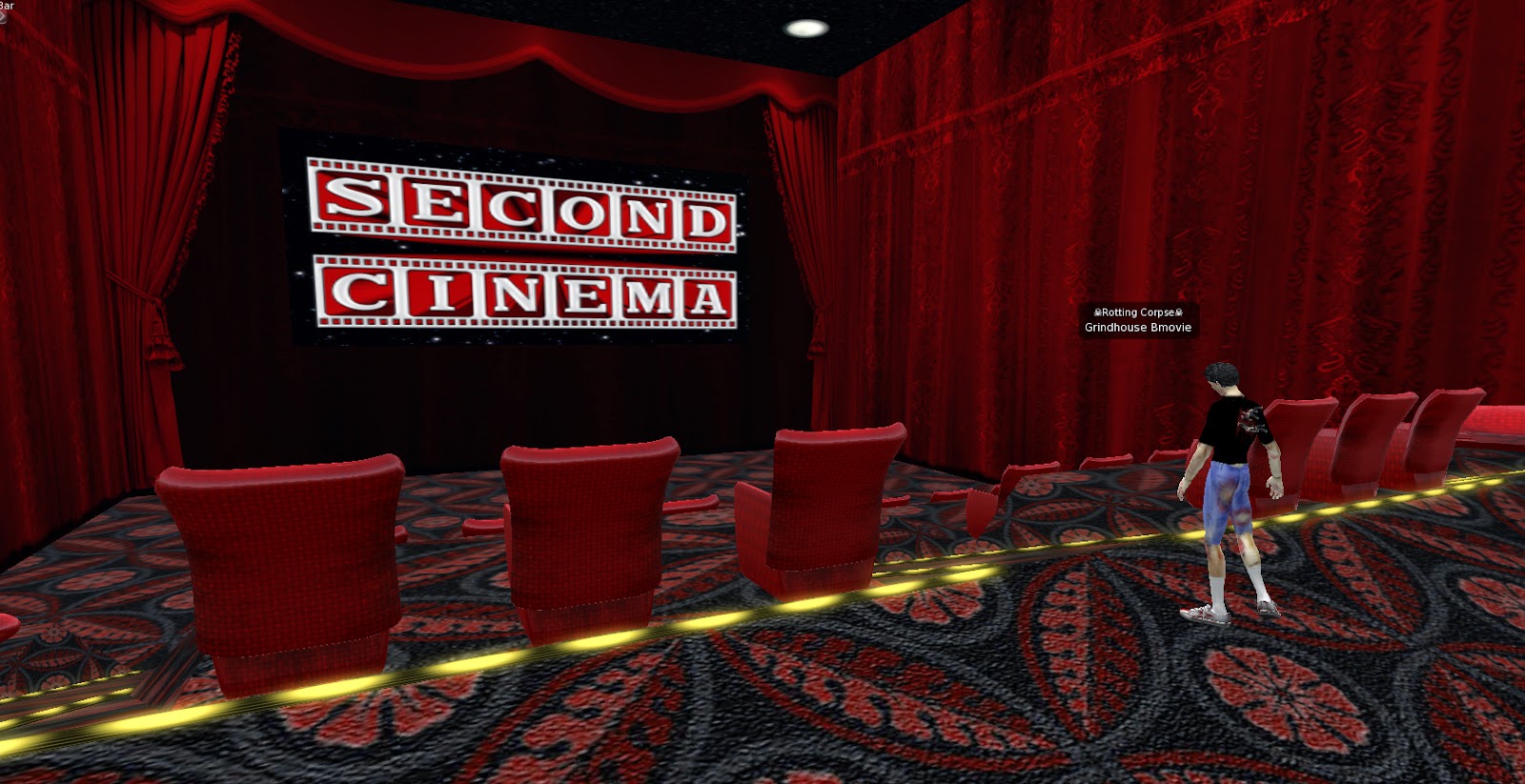 Second Life Movie Theaters and Cinemas: Second Cinema