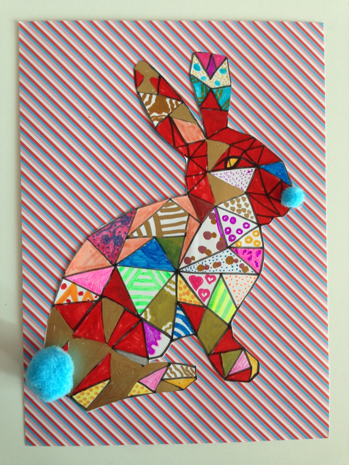 La boite à idées de l' atelier 3B* * *: Lapinou en graphisme