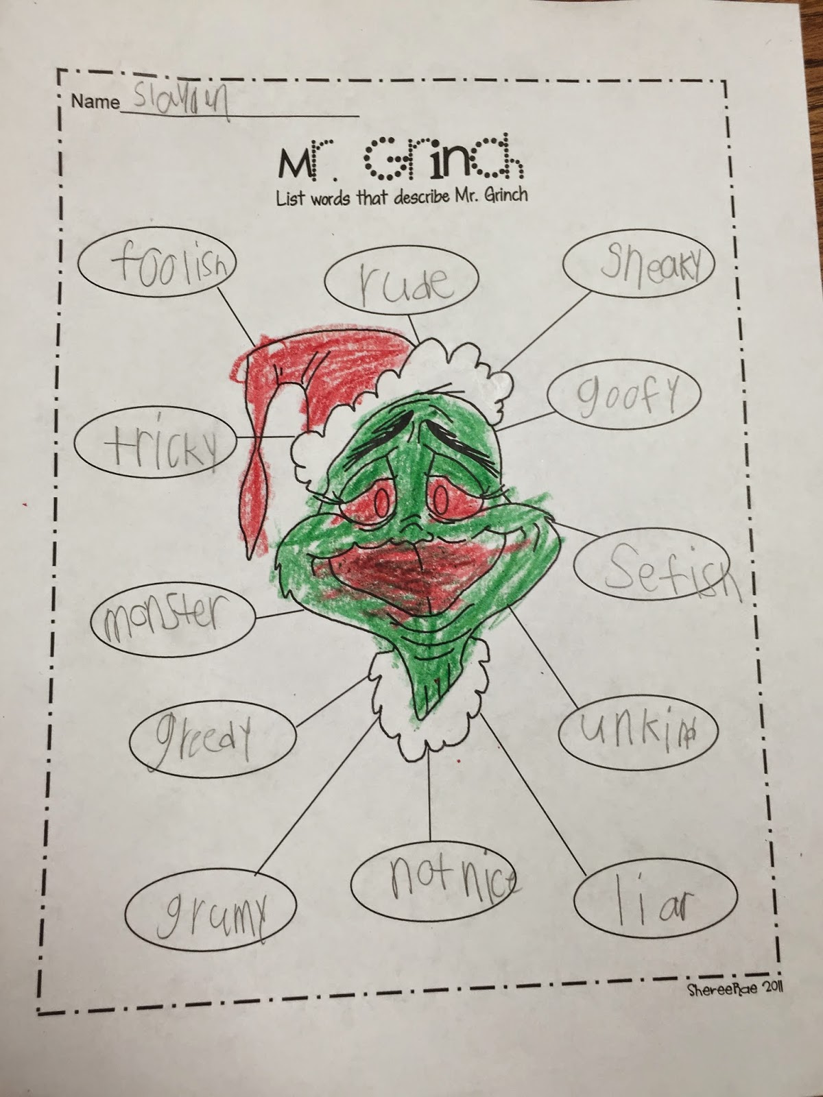 The 1st Grade Parade!: You're a Mean One, Mr. Grinch!