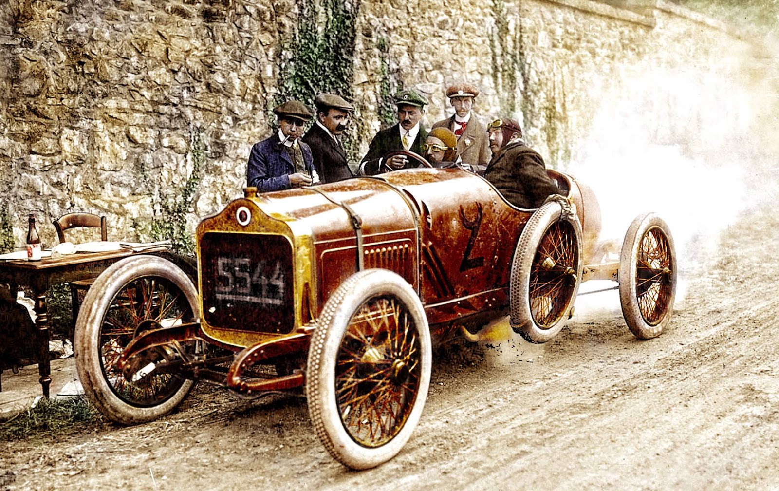 Just A Car Guy: incredible colorized photos of the first 2 decades of ...
