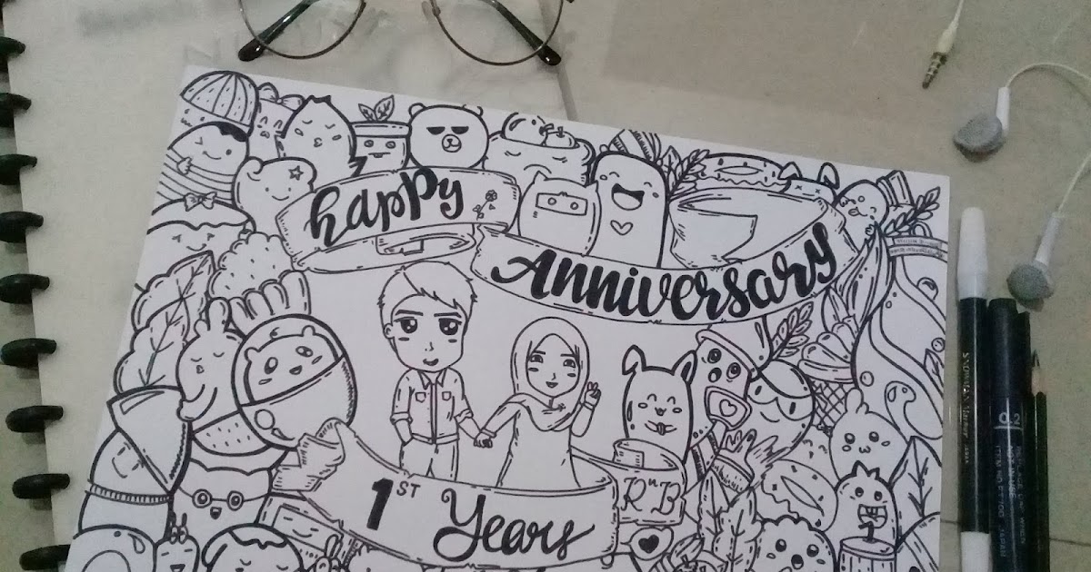 Contoh Doodle kawai