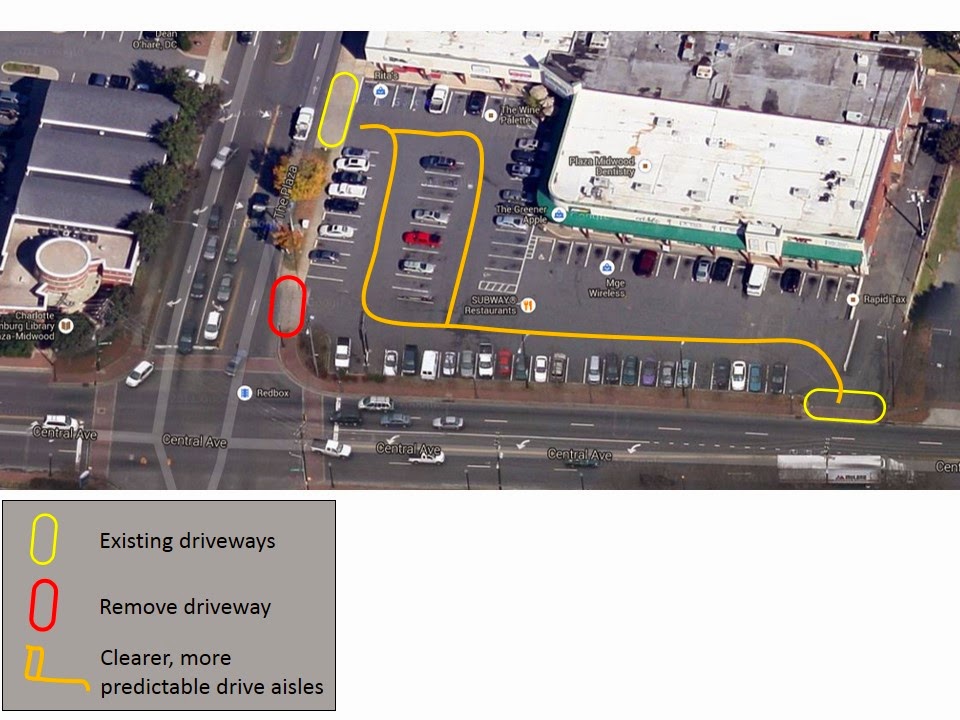 The Built Environment Nerd: Close a driveway, create a sidewalk